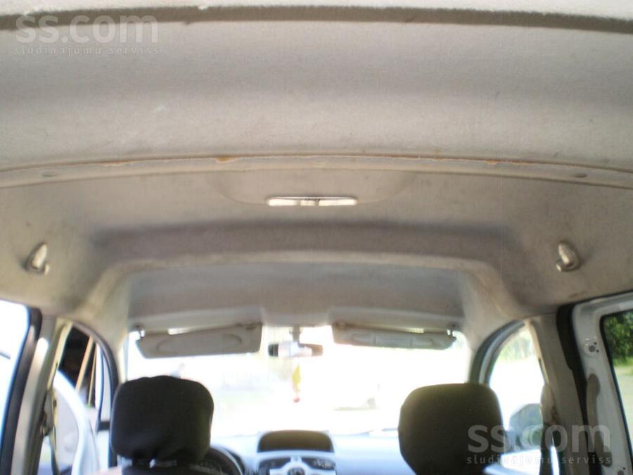 White Renault Kangoo 2011 in Daugavpils, with an engine capacity of 1.50 L and mileage of 385 thousand km for 2450 €, photo 17 on AUTOMOTO.COM.LV