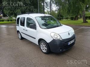 White Renault Kangoo 2011 in Riga, with an engine capacity of 1.50 L and mileage of 324 thousand km for 1550 €, photo  on AUTOMOTO.COM.LV