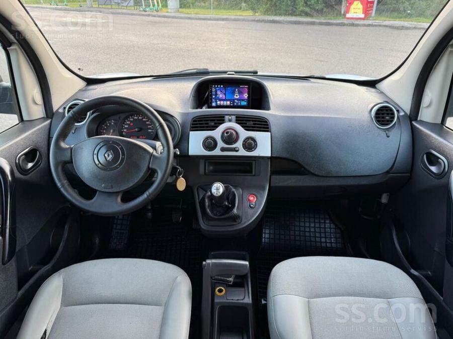 White Renault Kangoo 2011 in Riga, with an engine capacity of 1.50 L and mileage of 325 thousand km for 2600 €, photo 13 on AUTOMOTO.COM.LV