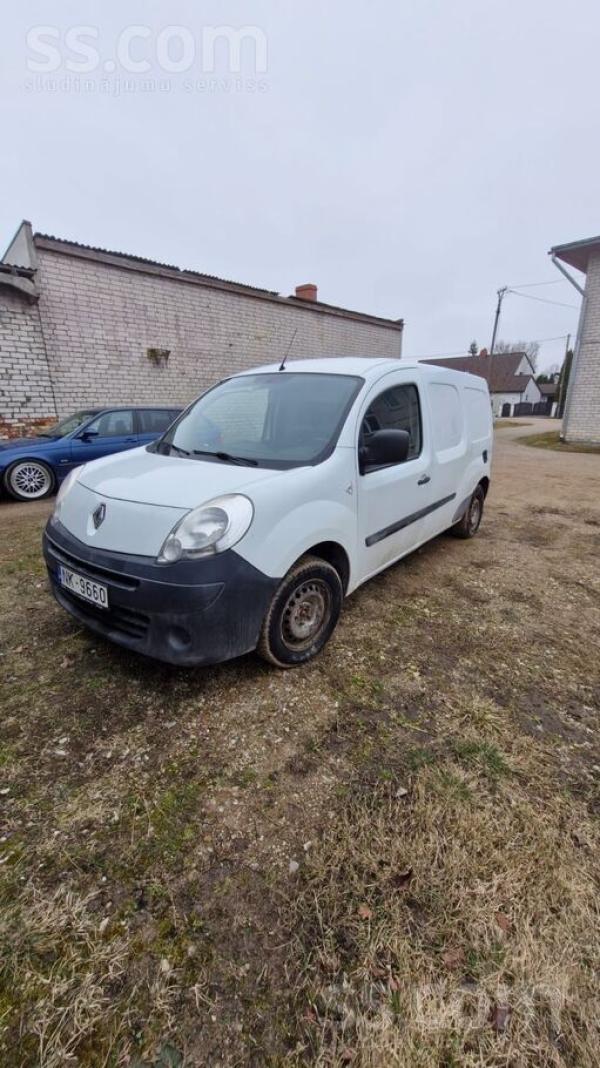 White Renault Kangoo 2012 in Liepaja, with an engine capacity of 1.50 L and mileage of 259 thousand km for 1400 €, photo 1 on AUTOMOTO.COM.LV
