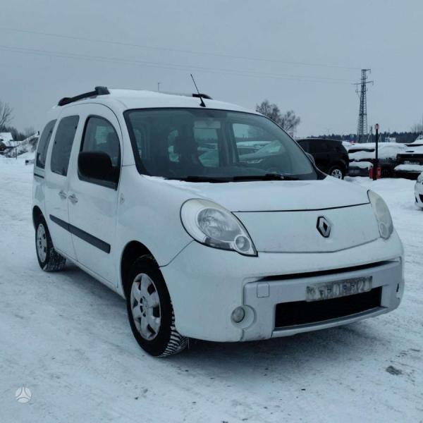 Balts Renault Kangoo 2013 Tauragė, ar dzinēja tilpumu 1.50 L un nobraukumu 270 tūkst. km par 3700 €, foto 1 vietnē AUTOMOTO.COM.LV