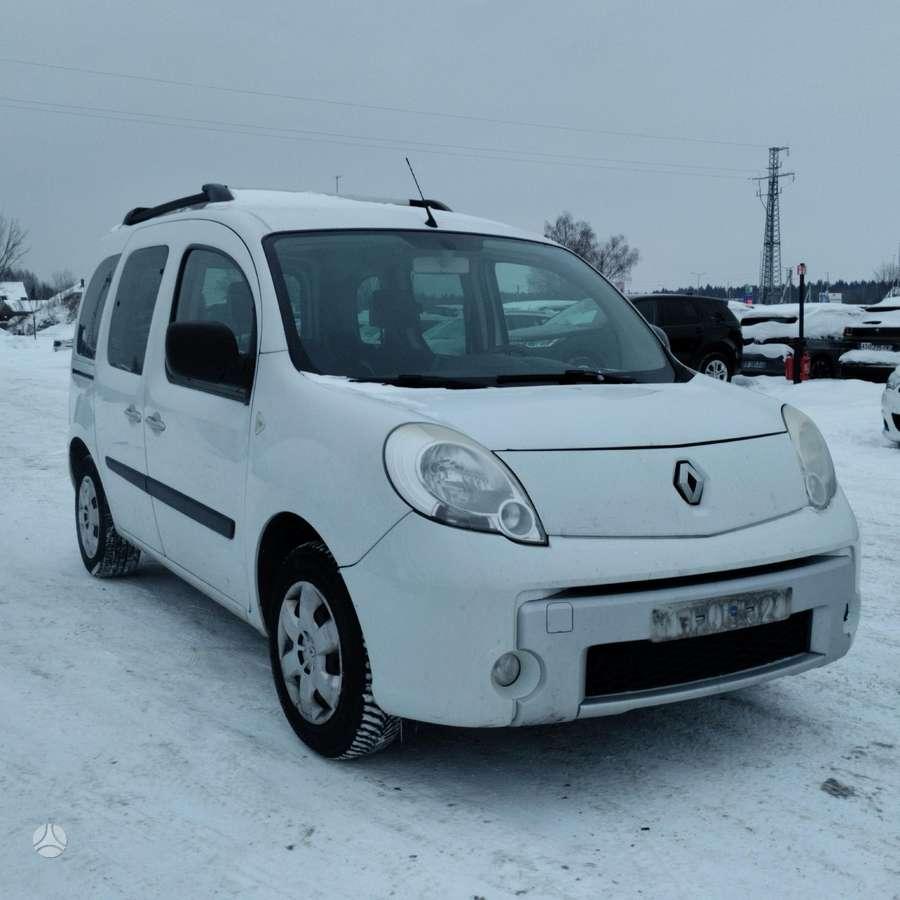Balts Renault Kangoo 2013 Tauragė, ar dzinēja tilpumu 1.50 L un nobraukumu 270 tūkst. km par 3700 €, foto 1 vietnē AUTOMOTO.COM.LV
