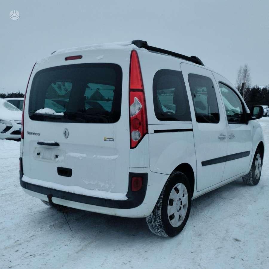 Balts Renault Kangoo 2013 Tauragė, ar dzinēja tilpumu 1.50 L un nobraukumu 270 tūkst. km par 3700 €, foto 4 vietnē AUTOMOTO.COM.LV