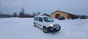 White Renault Kangoo 2014 in Riga, with an engine capacity of 1.40 L and mileage of 143 thousand km for 5500 €, photo 4 on AUTOMOTO.COM.LV