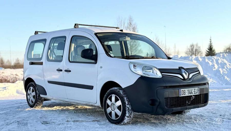 Balts Renault Kangoo 2014 Tauragė, ar dzinēja tilpumu 1.46 L un nobraukumu 200 tūkst. km par 5400 €, foto 1 vietnē AUTOMOTO.COM.LV