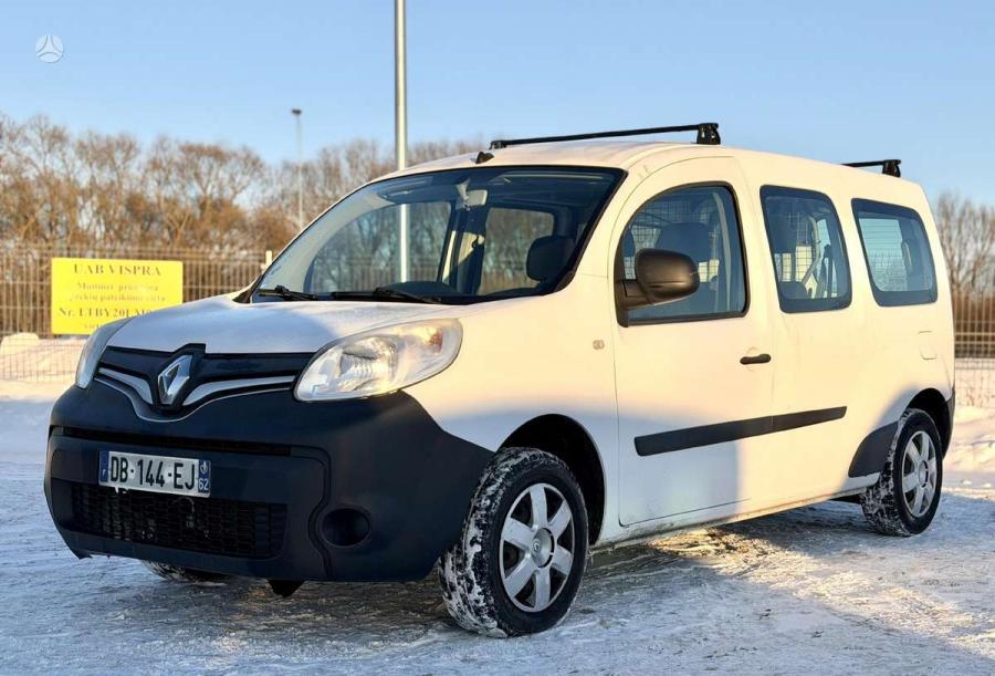 Balts Renault Kangoo 2014 Tauragė, ar dzinēja tilpumu 1.46 L un nobraukumu 200 tūkst. km par 5400 €, foto 2 vietnē AUTOMOTO.COM.LV