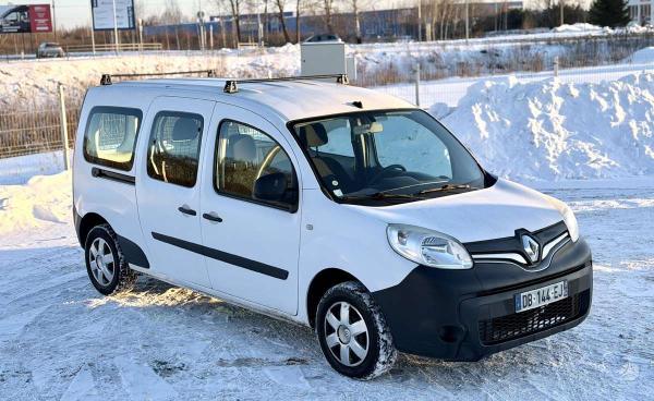 White Renault Kangoo 2014 in Taurage, with an engine capacity of 1.46 L and mileage of 200 thousand km for 5400 €, photo 7 on AUTOMOTO.COM.LV