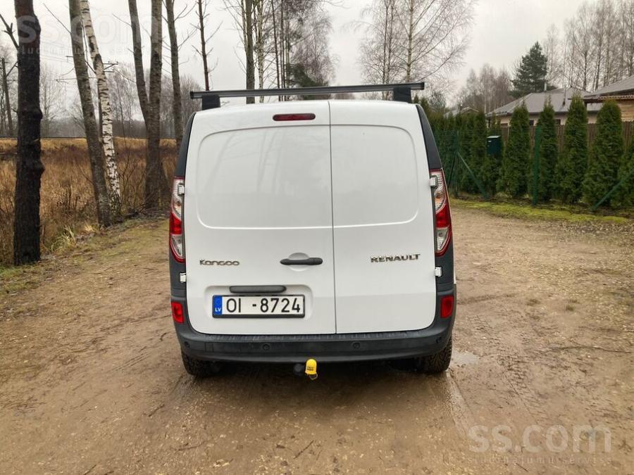 White Renault Kangoo 2015 in Ogre, with an engine capacity of 1.50 L and mileage of 261 thousand km for 4870 €, photo 6 on AUTOMOTO.COM.LV