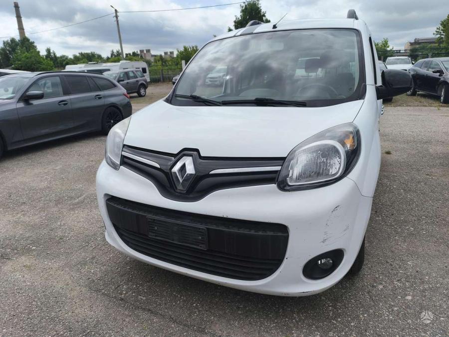 Balts Renault Kangoo 2017 Panevēža, ar dzinēja tilpumu 1.46 L un nobraukumu 188 tūkst. km par 5800 €, foto 1 vietnē AUTOMOTO.COM.LV