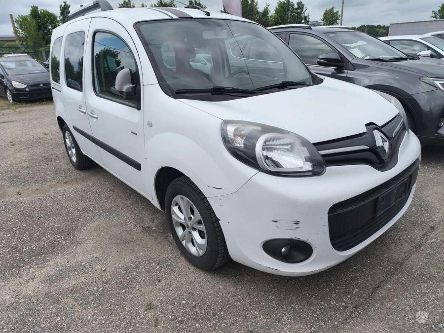Balts Renault Kangoo 2017 Panevēža, ar dzinēja tilpumu 1.46 L un nobraukumu 188 tūkst. km par 5800 €, foto 4 vietnē AUTOMOTO.COM.LV