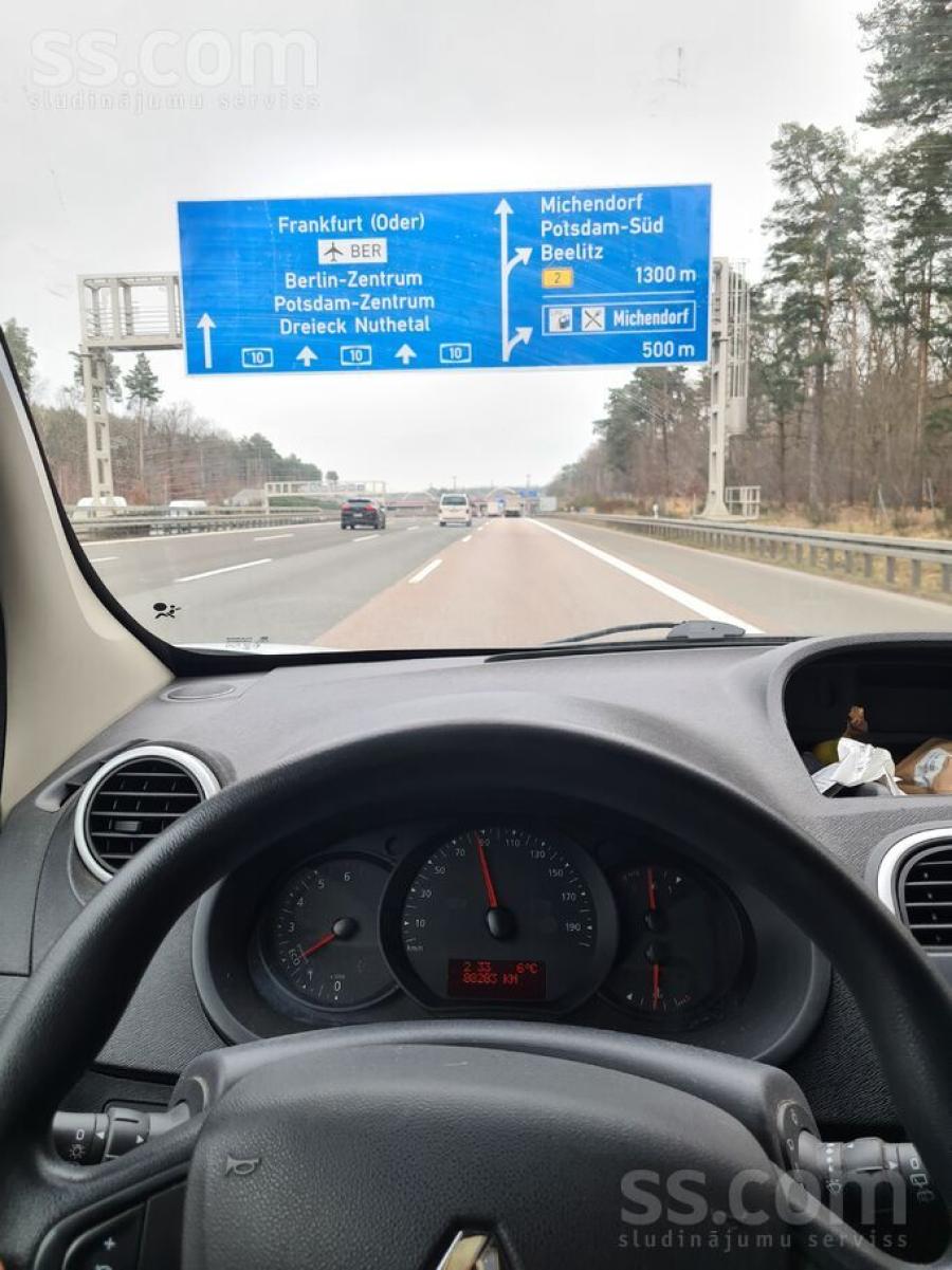 Белый Рено Кенгу 2017 в Тукумс, объемом двигателя 1.50 л и пробегом 90 тыс. км за 5680 €, фото 19 на AUTOMOTO.COM.LV