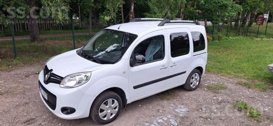 Balts Renault Kangoo 2017 Rīga, ar dzinēja tilpumu 1.50 L un nobraukumu 111 tūkst. km par 6100 €, foto 1 vietnē AUTOMOTO.COM.LV