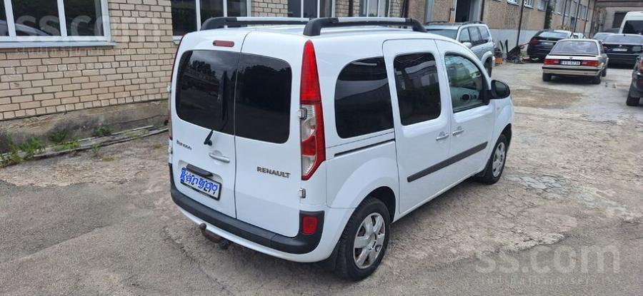 Balts Renault Kangoo 2017 Rīga, ar dzinēja tilpumu 1.50 L un nobraukumu 111 tūkst. km par 6100 €, foto 8 vietnē AUTOMOTO.COM.LV