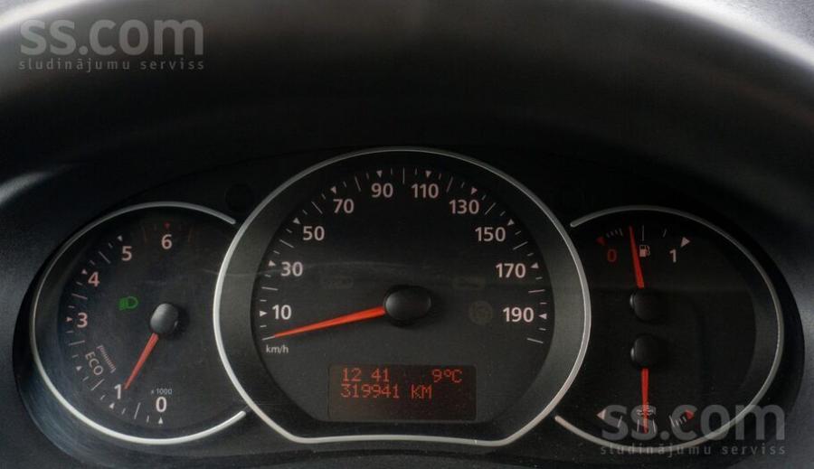 White Renault Kangoo 2018 in Riga, with an engine capacity of 1.50 L and mileage of 320 thousand km for 3990 €, photo 18 on AUTOMOTO.COM.LV