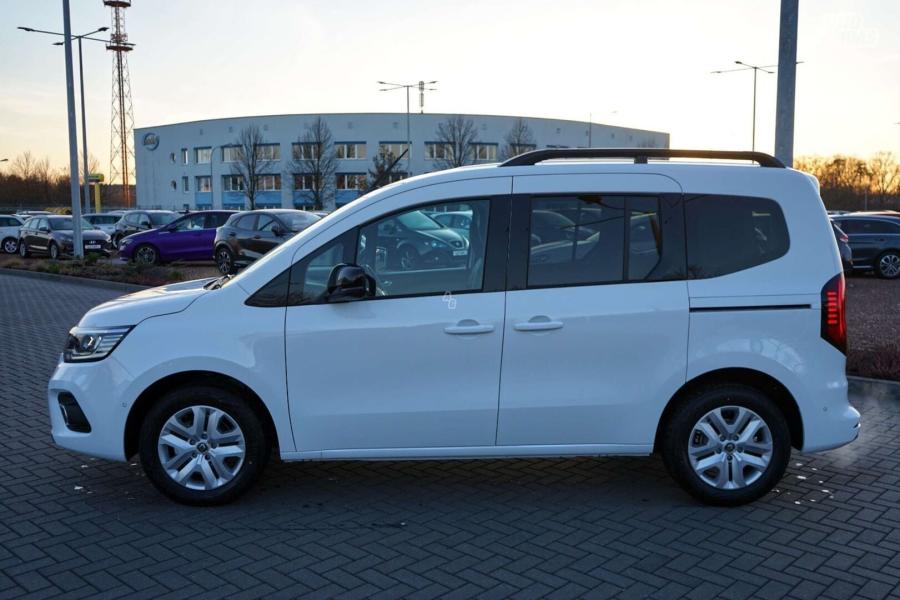 White Renault Kangoo 2023 in Kaunas, with an engine capacity of 1.30 L and mileage of 30 thousand km for 27540 €, photo 4 on AUTOMOTO.COM.LV