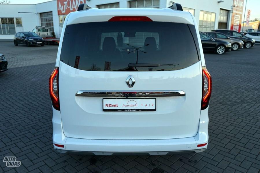 White Renault Kangoo 2023 in Kaunas, with an engine capacity of 1.30 L and mileage of 30 thousand km for 27540 €, photo 6 on AUTOMOTO.COM.LV