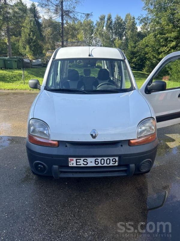 Balts Renault Kangoo 2003 Ludza, ar dzinēja tilpumu 1.60 L un nobraukumu 282 tūkst. km par 1500 €, foto 1 vietnē AUTOMOTO.COM.LV