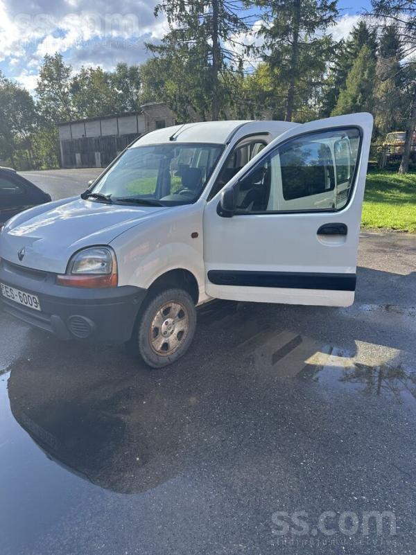 Balts Renault Kangoo 2003 Ludza, ar dzinēja tilpumu 1.60 L un nobraukumu 282 tūkst. km par 1500 €, foto 2 vietnē AUTOMOTO.COM.LV