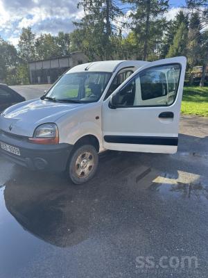 Balts Renault Kangoo 2003 Ludza, ar dzinēja tilpumu 1.60 L un nobraukumu 282 tūkst. km par 1500 €, foto 3 vietnē AUTOMOTO.COM.LV