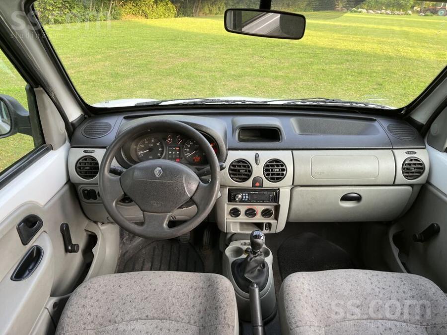 Balts Renault Kangoo 2005 Liepāja, ar dzinēja tilpumu 1.50 L un nobraukumu 288 tūkst. km par 1700 €, foto 11 vietnē AUTOMOTO.COM.LV