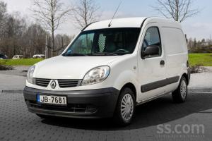 White Renault Kangoo 2008 in Jelgava, with an engine capacity of 1.40 L and mileage of 391 thousand km for 6990 €, photo 3 on AUTOMOTO.COM.LV