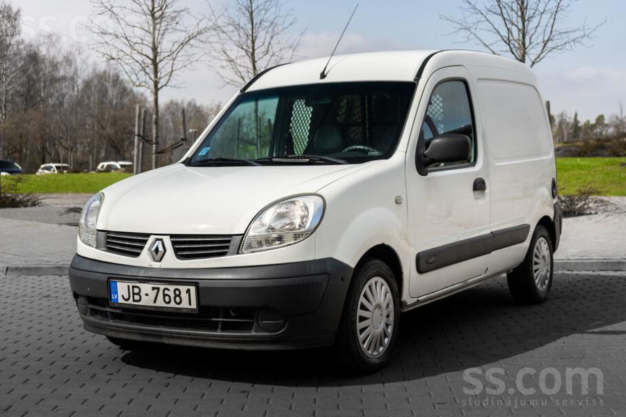White Renault Kangoo 2008 in Jelgava, with an engine capacity of 1.40 L and mileage of 391 thousand km for 6990 €, photo 3 on AUTOMOTO.COM.LV