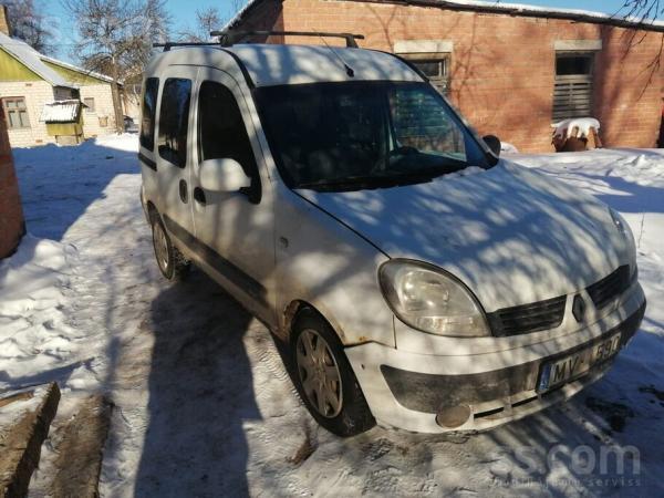 Balts Renault Kangoo 2008 Balvi, ar dzinēja tilpumu 1.60 L un nobraukumu 334 tūkst. km par 400 €, foto 1 vietnē AUTOMOTO.COM.LV