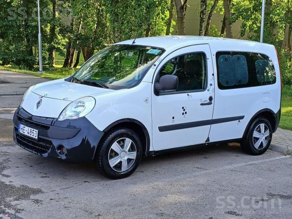 Белый Рено Кенгу 2008 в Рига, объемом двигателя 1.50 л и пробегом 285 тыс. км за 1400 €, фото 2 на AUTOMOTO.COM.LV