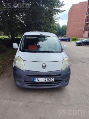 White Renault Kangoo 2009 in Ogre, with an engine capacity of 1.50 L and mileage of 430 thousand km for 1650 €, photo 1 on AUTOMOTO.COM.LV