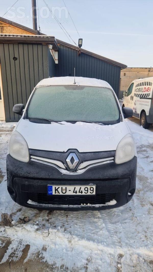 White Renault Kangoo 2013 in Jekabpils, with an engine capacity of 1.50 L and mileage of 241 thousand km for 3500 €, photo 5 on AUTOMOTO.COM.LV