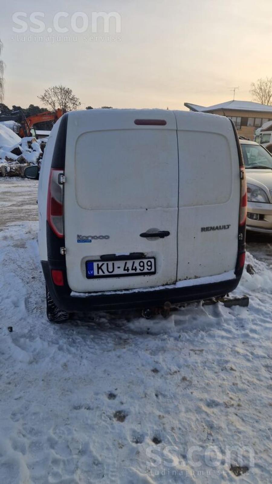 Белый Рено Кенгу 2013 в Екабпилс, объемом двигателя 1.50 л и пробегом 241 тыс. км за 3500 €, фото 7 на AUTOMOTO.COM.LV