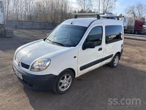 Белый Рено Кенгу 2004 в Рига, объемом двигателя 1.50 л и пробегом 252 тыс. км за 1300 €, фото  на AUTOMOTO.COM.LV