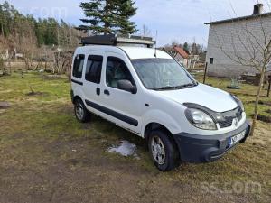 White Renault Kangoo 2005 in Riga, with an engine capacity of 1.60 L and mileage of 280 thousand km for 1700 €, photo 3 on AUTOMOTO.COM.LV