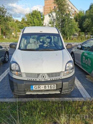 Balts Renault Kangoo 2007 Jelgava, ar dzinēja tilpumu 1.60 L un nobraukumu 218 tūkst. km par 3000 €, foto  vietnē AUTOMOTO.COM.LV