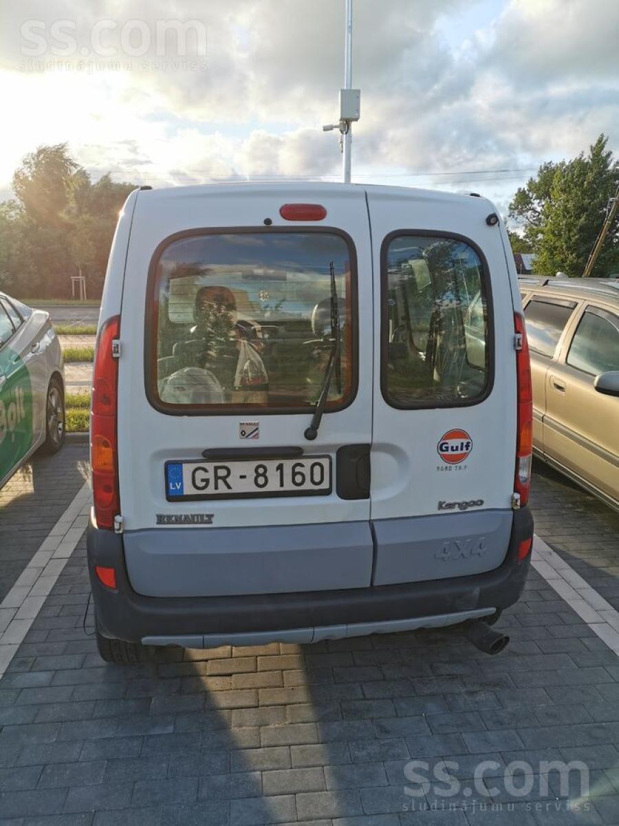 Balts Renault Kangoo 2007 Jelgava, ar dzinēja tilpumu 1.60 L un nobraukumu 218 tūkst. km par 3000 €, foto 3 vietnē AUTOMOTO.COM.LV