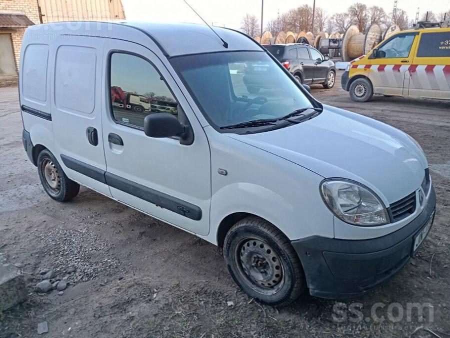 White Renault Kangoo 2008 in Ventspils, with an engine capacity of 1.50 L and mileage of 193 thousand km for 650 €, photo 3 on AUTOMOTO.COM.LV