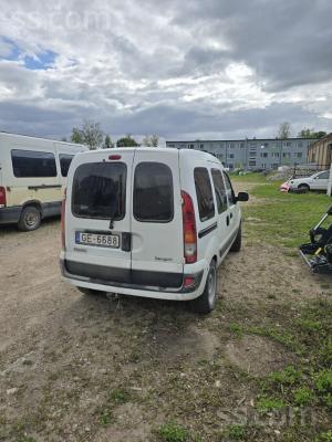 Белый Рено Кенгу 2008 в Елгава, объемом двигателя 1.60 л и пробегом 353 тыс. км за 750 €, фото 3 на AUTOMOTO.COM.LV