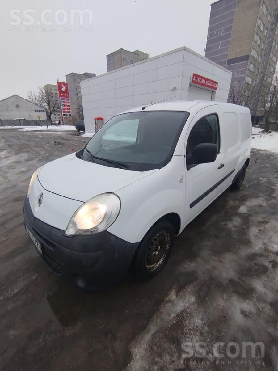 White Renault Kangoo 2012 in Liepaja, with an engine capacity of 1.50 L and mileage of 244 thousand km for 3500 €, photo 1 on AUTOMOTO.COM.LV