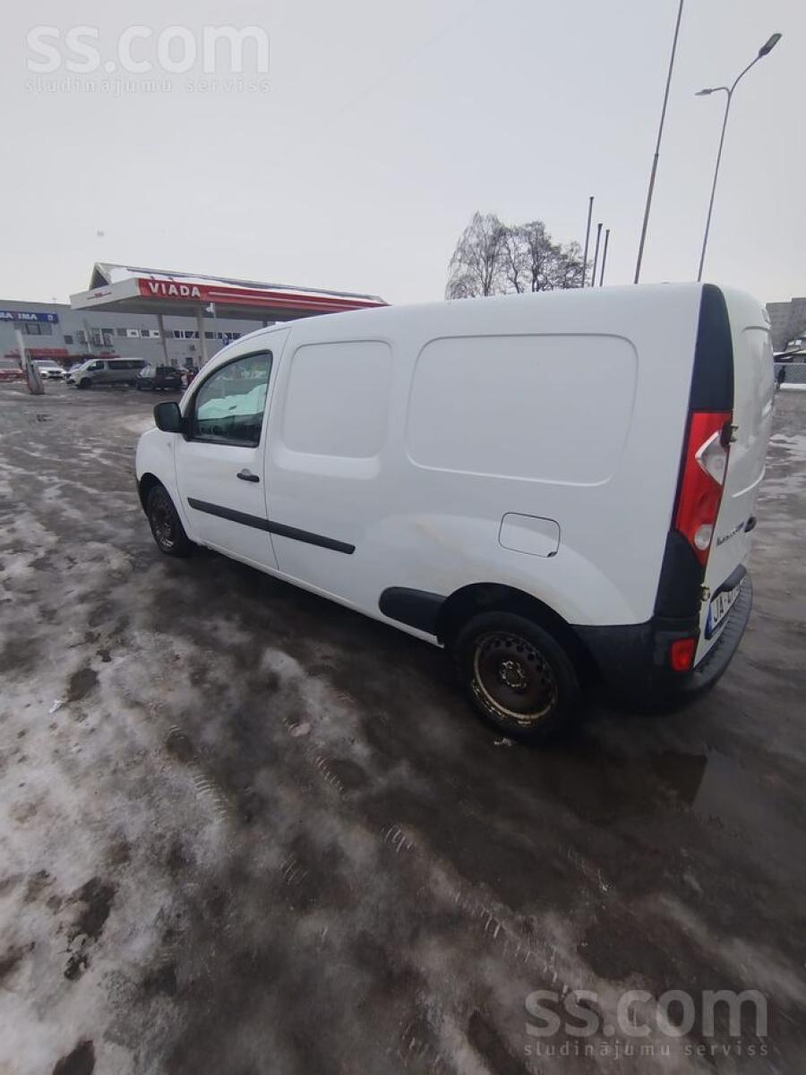 White Renault Kangoo 2012 in Liepaja, with an engine capacity of 1.50 L and mileage of 244 thousand km for 3500 €, photo 8 on AUTOMOTO.COM.LV