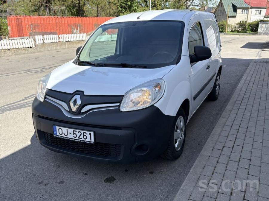White Renault Kangoo 2018 in Riga, with an engine capacity of 1.50 L and mileage of 0 thousand km for 6500 €, photo 4 on AUTOMOTO.COM.LV