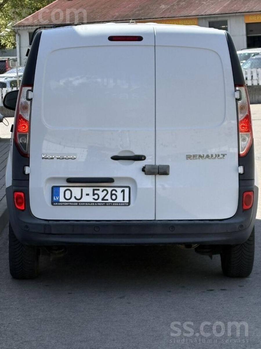 White Renault Kangoo 2018 in Riga, with an engine capacity of 1.50 L and mileage of 0 thousand km for 6500 €, photo 6 on AUTOMOTO.COM.LV