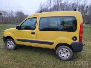 Dzeltens Renault Kangoo 2008 Daugavpils, ar dzinēja tilpumu 1.60 L un nobraukumu 174 tūkst. km par 2050 €, foto 2 vietnē AUTOMOTO.COM.LV
