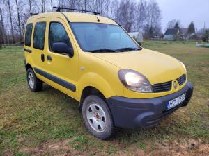 Dzeltens Renault Kangoo 2008 Daugavpils, ar dzinēja tilpumu 1.60 L un nobraukumu 174 tūkst. km par 2050 €, foto 3 vietnē AUTOMOTO.COM.LV