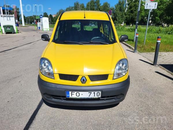 Dzeltens Renault Kangoo 2005 Rīga, ar dzinēja tilpumu 1.50 L un nobraukumu 229 tūkst. km par 1580 €, foto 1 vietnē AUTOMOTO.COM.LV