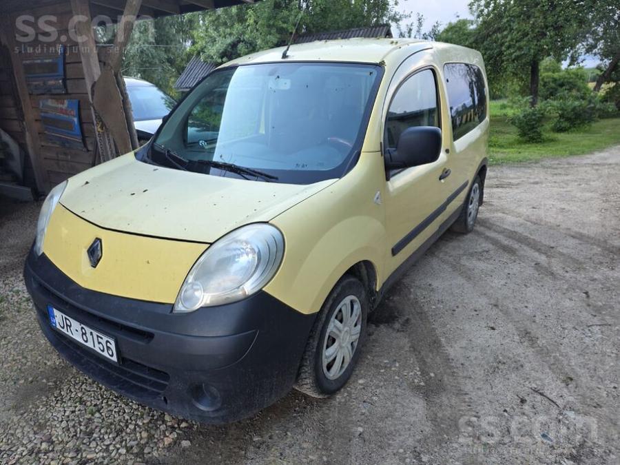 Dzeltens Renault Kangoo 2011 Ogre, ar dzinēja tilpumu 1.50 L un nobraukumu 293 tūkst. km par 1900 €, foto 4 vietnē AUTOMOTO.COM.LV