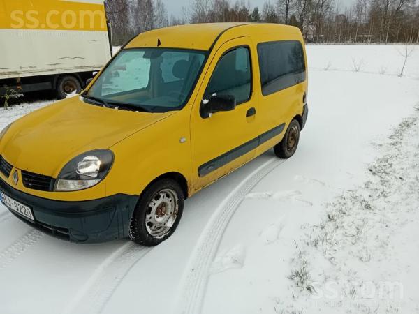 Yellow Renault Kangoo 2008 in Riga, with an engine capacity of 1.50 L and mileage of 340 thousand km for 1000 €, photo 3 on AUTOMOTO.COM.LV