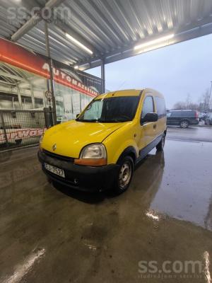 Yellow Renault Kangoo 2001 in Riga, with an engine capacity of 1.90 L and mileage of 230 thousand km for 1000 €, photo  on AUTOMOTO.COM.LV
