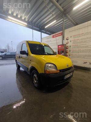 Dzeltens Renault Kangoo 2001 Rīga, ar dzinēja tilpumu 1.90 L un nobraukumu 230 tūkst. km par 1000 €, foto 4 vietnē AUTOMOTO.COM.LV