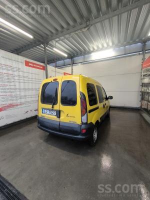 Dzeltens Renault Kangoo 2001 Rīga, ar dzinēja tilpumu 1.90 L un nobraukumu 230 tūkst. km par 1000 €, foto 7 vietnē AUTOMOTO.COM.LV