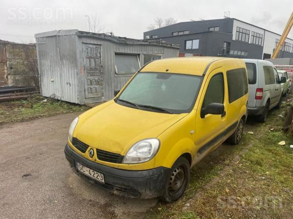 Dzeltens Renault Kangoo 2006 Daugavpils, ar dzinēja tilpumu 1.10 L un nobraukumu 0 tūkst. km par 1000 €, foto 1 vietnē AUTOMOTO.COM.LV